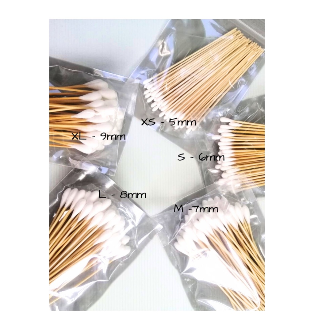 (SG) Medical Sterile/Non Sterile Class A Medical Cotton Swab 6" long ...
