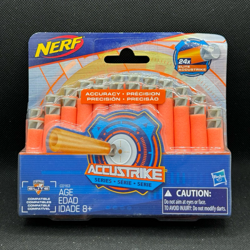 Nerf N-Strike Elite AccuStrike Series 24-Pack Refill Foam Darts ...