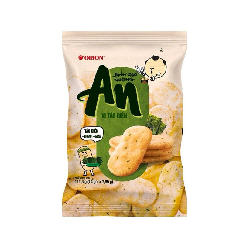 Orion Rice Cracker Banh Gao Nuong Seaweed Korean Brand | Shopee Singapore