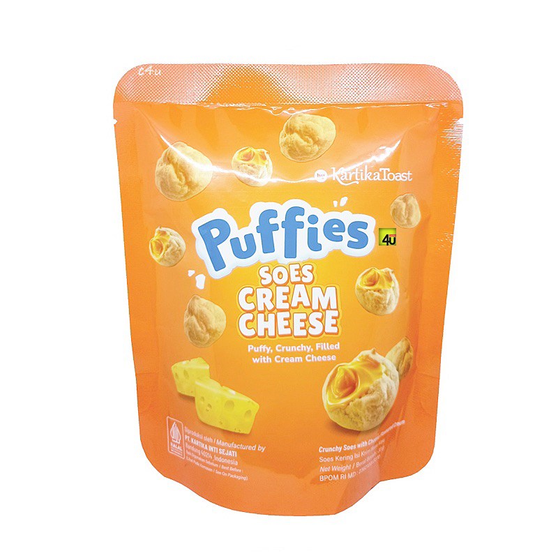 PUFFIES || CREAM CHEESE || CRISPY CREAM PUFFS | Shopee Singapore
