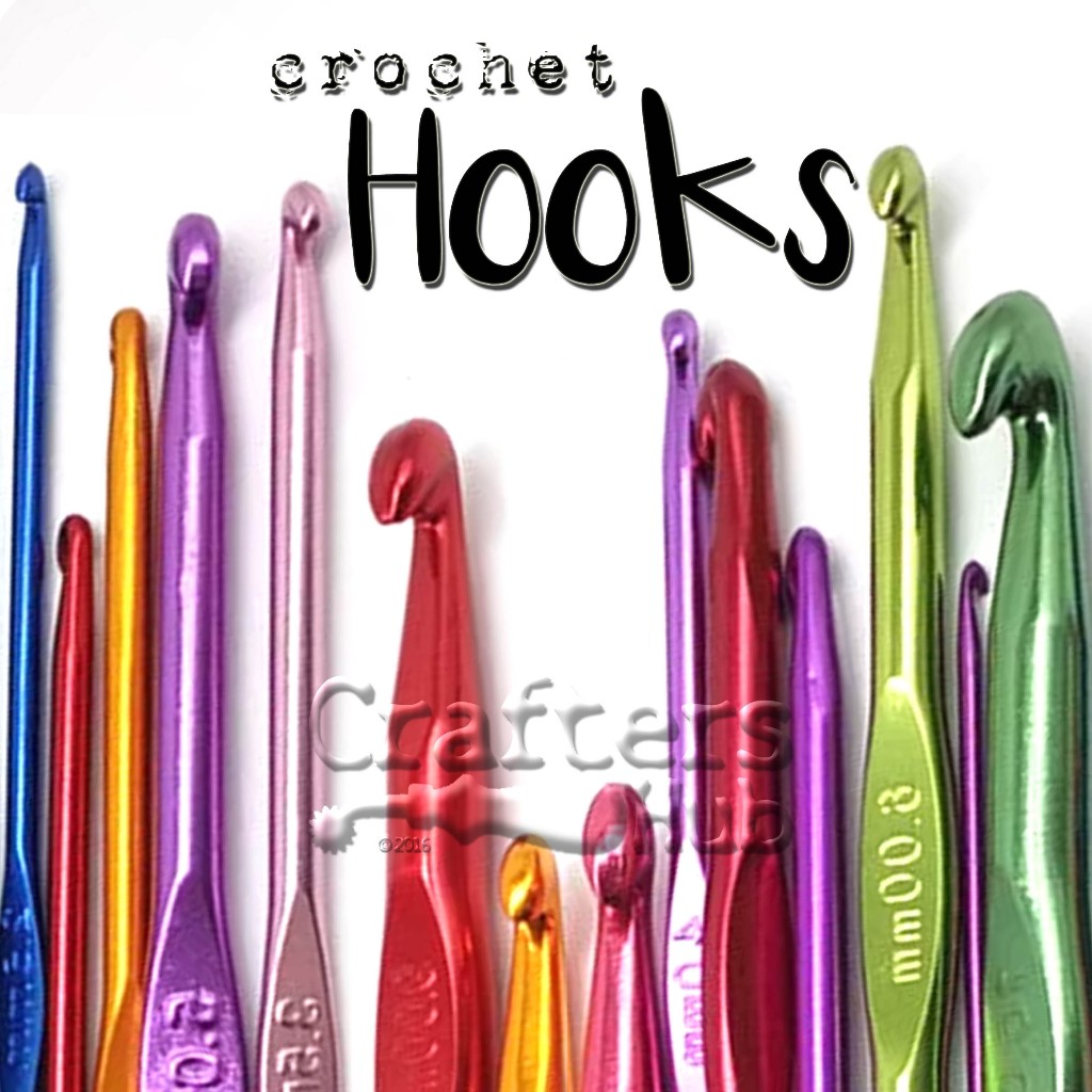 Aluminium crochet hooks (2mm to 10mm) | Shopee Singapore