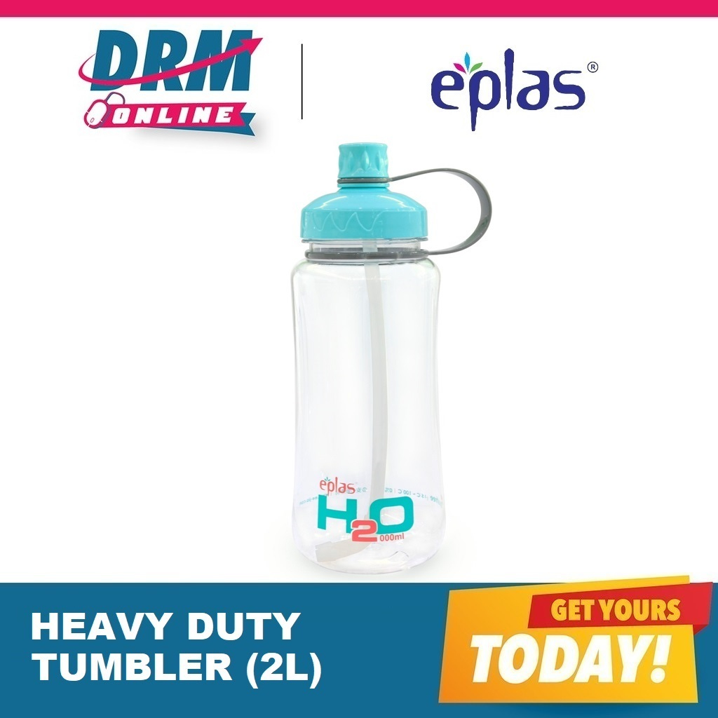 Official Distributor | Eplas (EGXT 2000ml) Heavy Duty Water Bottle w ...