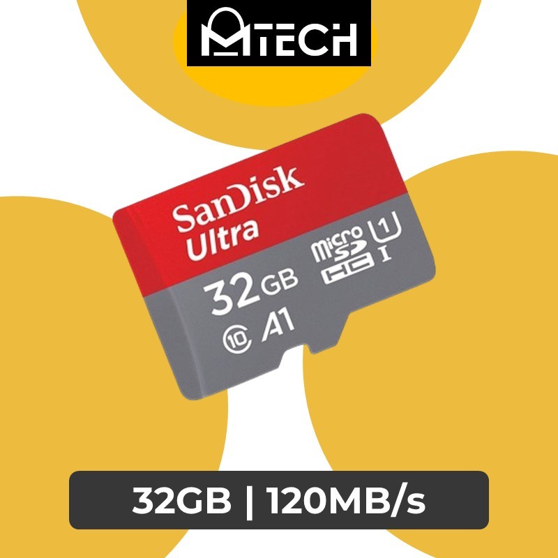 MTech SanDisk Ultra 16GB 32GB 64GB 128GB 256GB 512GB | 1TB microSD USH ...