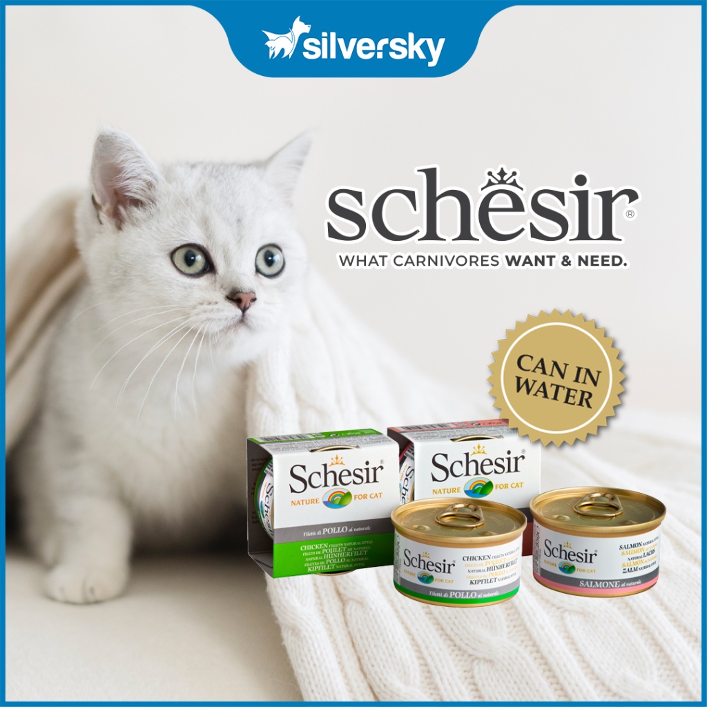 Schesir Cat Can In Water 85g | Shopee Singapore