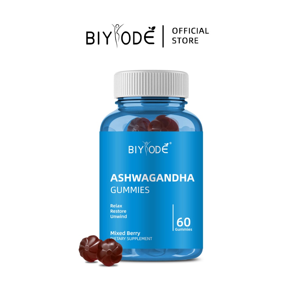 BIYODE Nutrition Ashwagandha Gummies (60 gummies) | Shopee Singapore