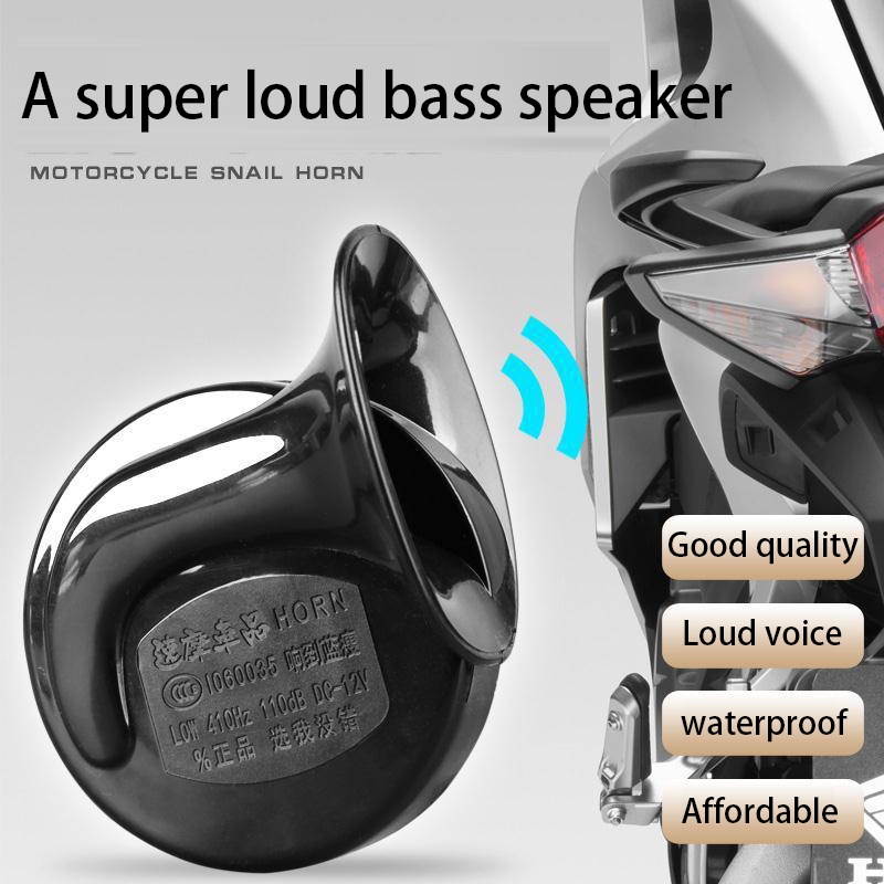 【SG】Universal Electric Car Horn 12V 48V 60V Motorcycle Modified Super ...