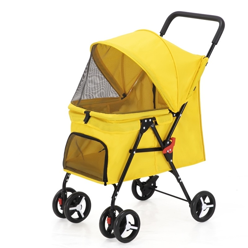 Pet stroller dog stroller cat stroller Bello | Shopee Singapore