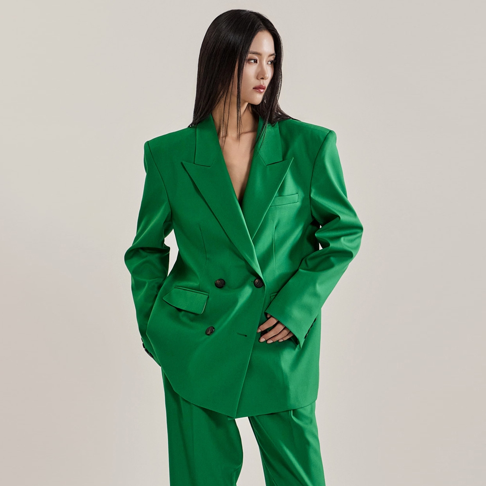 DINT_MBDJ021 Vivid Tailored Double Button Jacket | Shopee Singapore