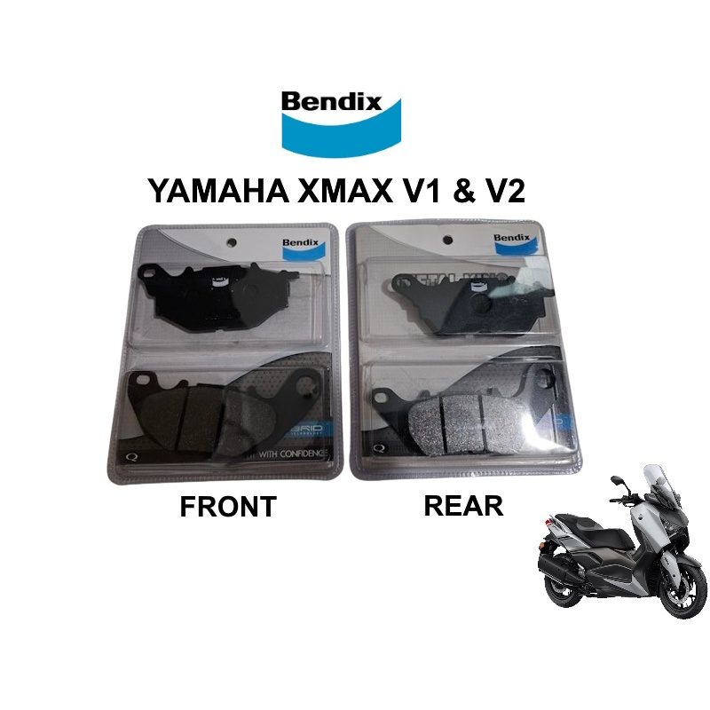 [SG Local Stock] Bendix Original Brake Pads Yamaha Xmax v1 v2 Pad ...