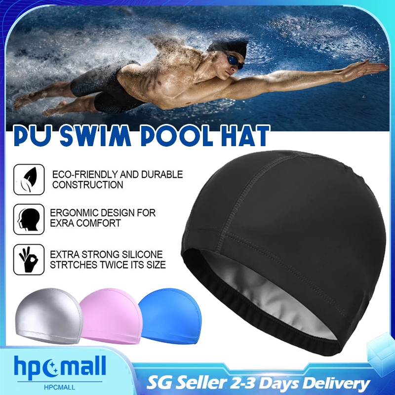 Swim Cap Adults/kids Swimming Caps Swimming Goggles Elastic Waterproof ...