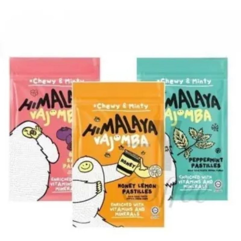 Himalaya Salt Sport - Vajomba Pastilles 1 box (×12 packs)(Berry Sakura ...