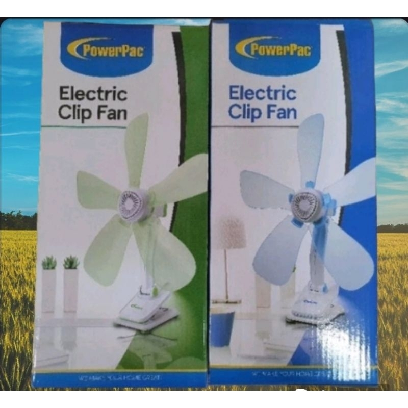 PowerPac Electric Mini Clip Fan with Silent motor (PPC603) Portable Fan ...