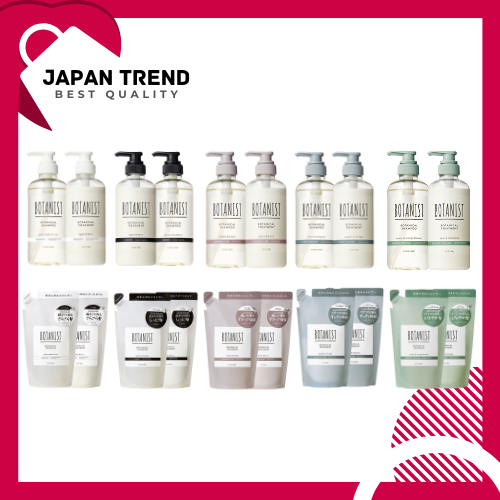 BOTANIST Botanical Shampoo / Treatment / Refill [ SMOOTH / MOIST / DAMAGE / SCALP / BOUNCY ...