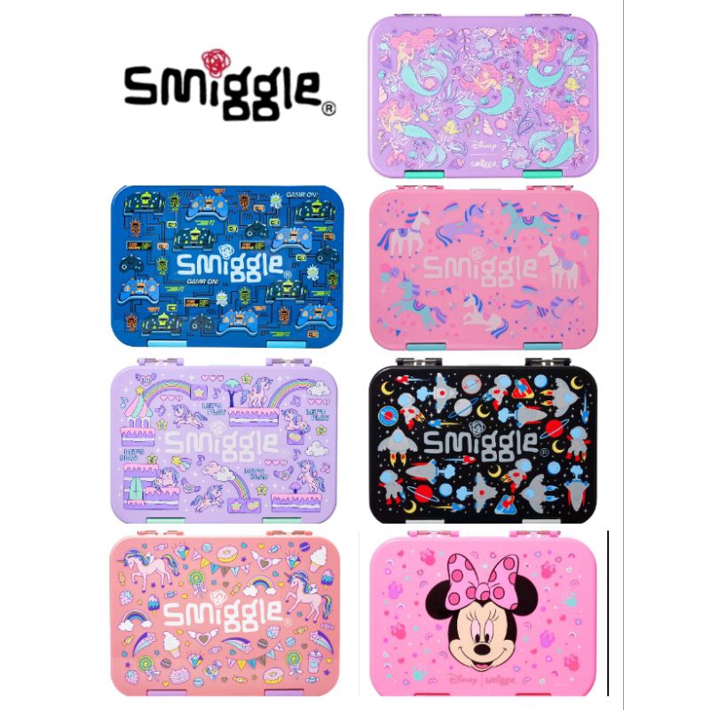 Smiggle Mudium Happy Bento Lunchbox | Shopee Singapore