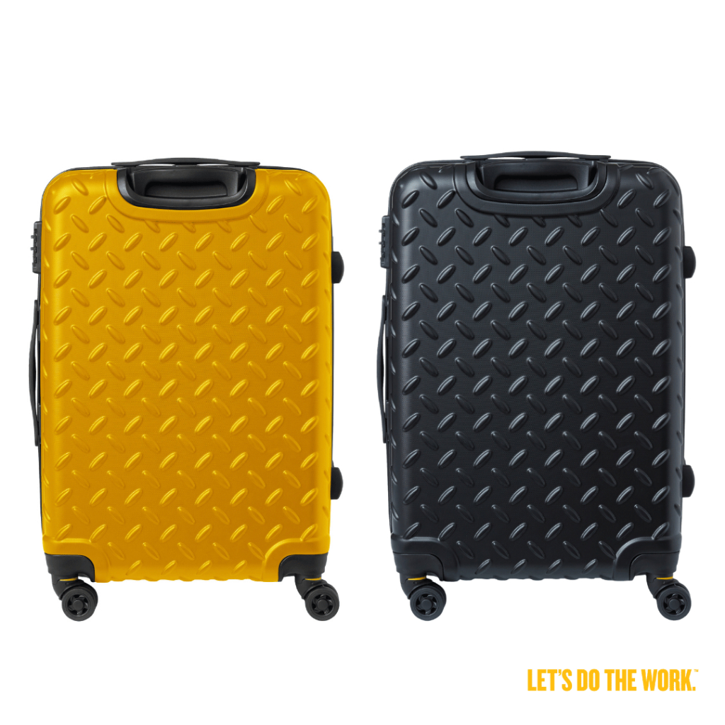 CAT | Cat Cargo | Industrial Plate 24" (Medium) Hardside ABS Luggage ...