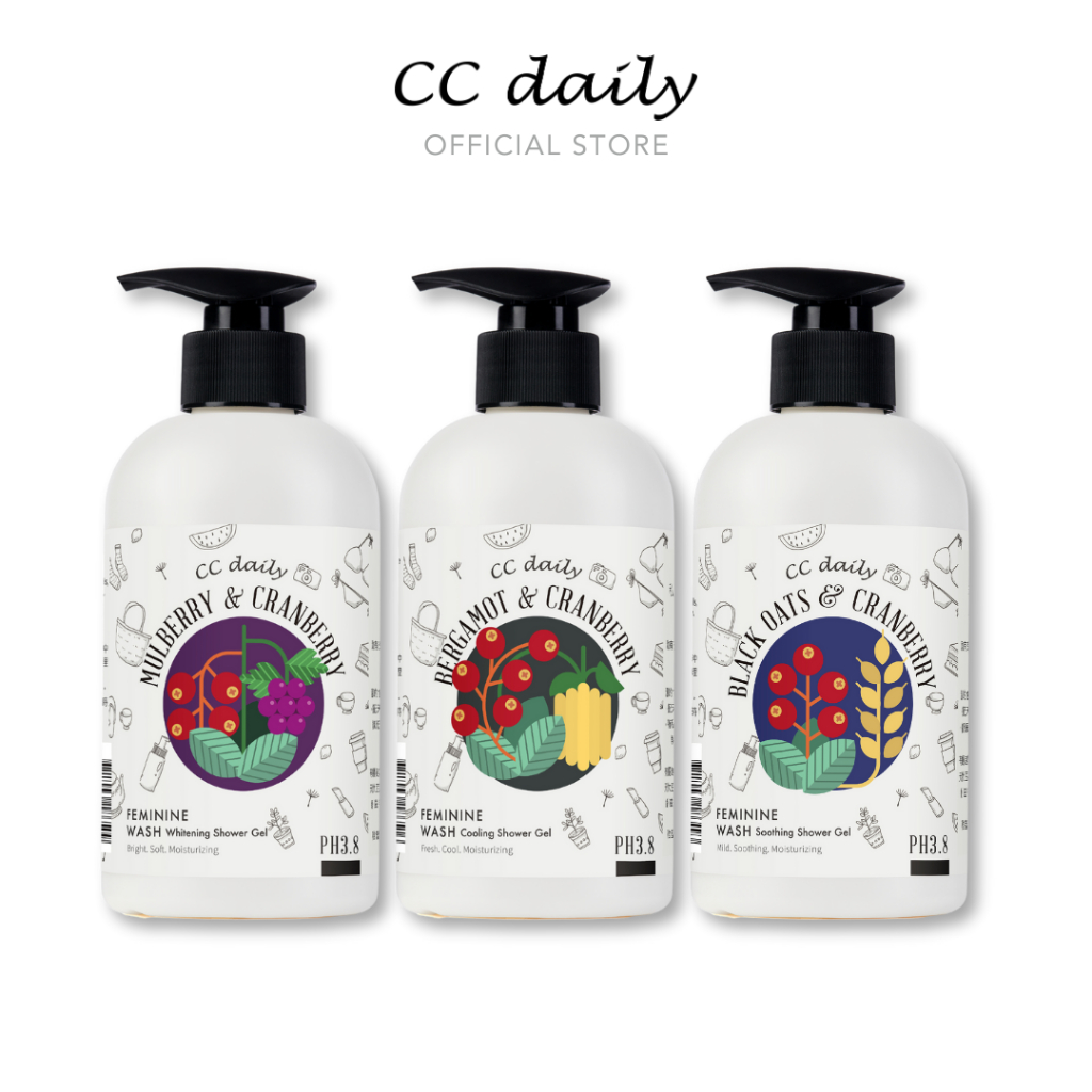 CC daily Feminine Wash Series 330ml | Shopee Singapore