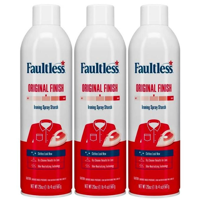 Faultless Starch Spray Original 12 X 567g (CTN) | Shopee Singapore