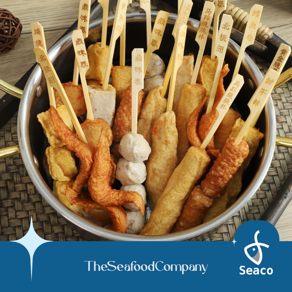 SEACO - Japanese Oden - 10 Sticks - 4 Packets Soup Powder | Shopee ...