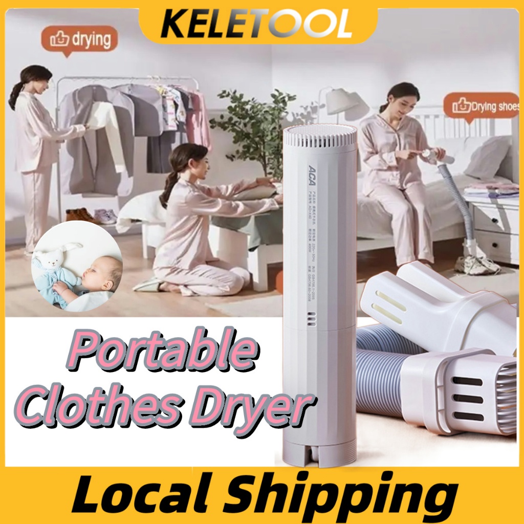 SG SELLER LOCAL STOCK Travel Clothes Dryer Portable Dry Mini Cloth ...