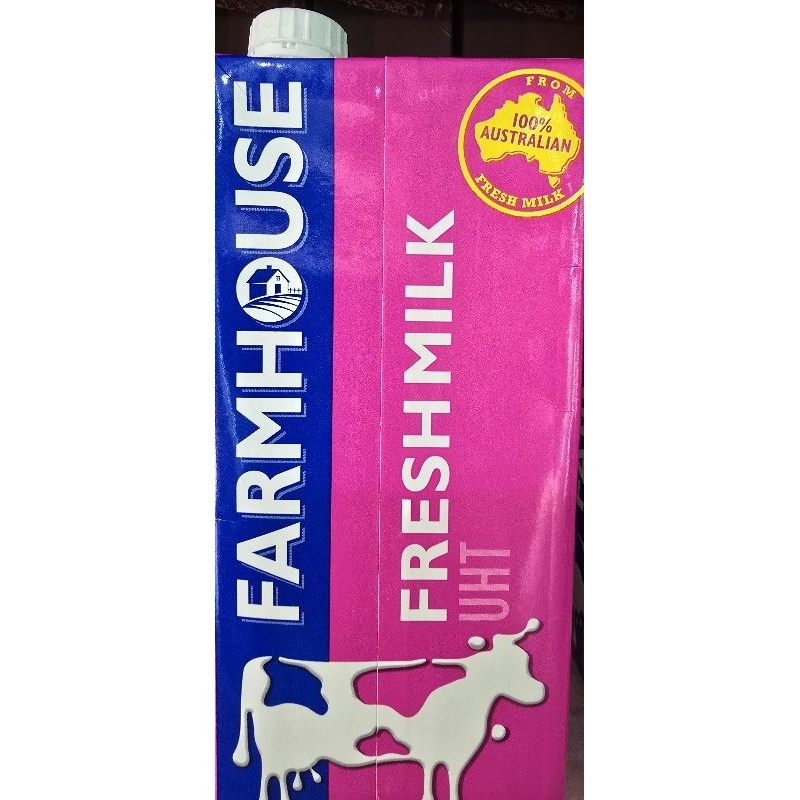 FARMHOUSE FRESH MILK UHT 1L*12PCS(CTN) | Shopee Singapore