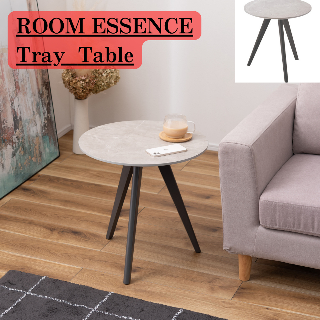 Marble -tone marble Korean interior Simple stylish diameter round table ...