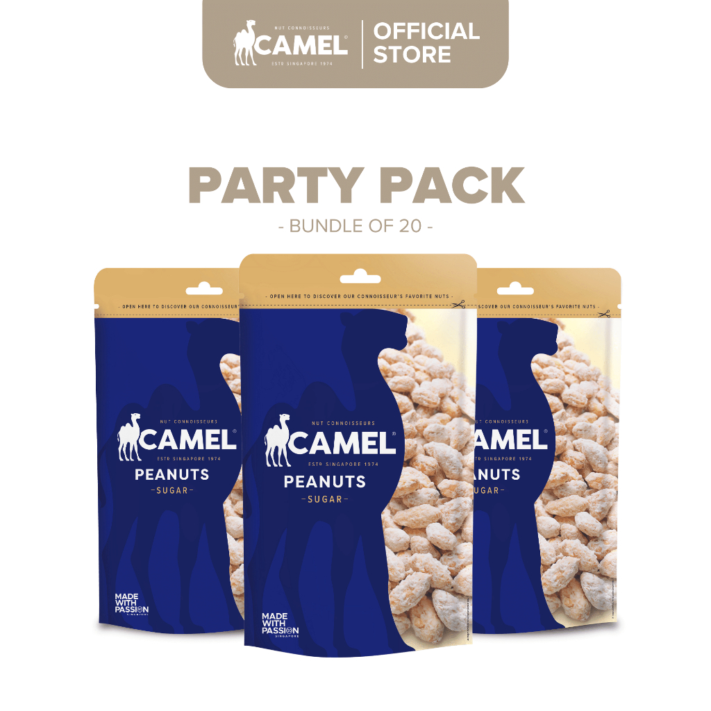 Camel Sugar Peanuts 36g (Bundle of 20) | Shopee Singapore