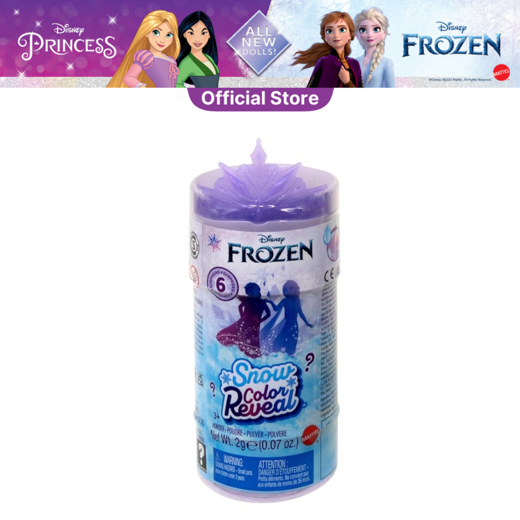 Disney Frozen snow color reveal small dolls | Shopee Singapore