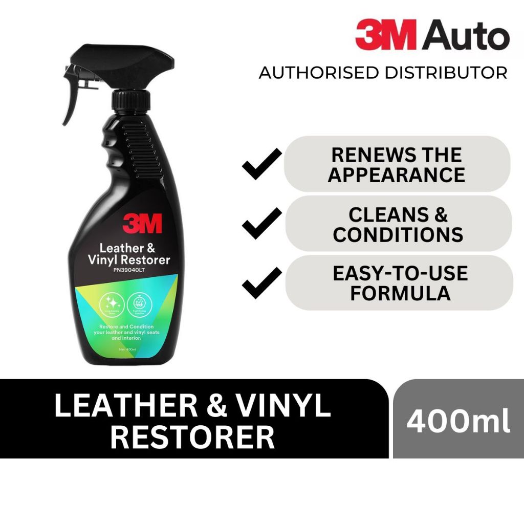 3M Leather & Vinyl Restorer 400ml | Shopee Singapore