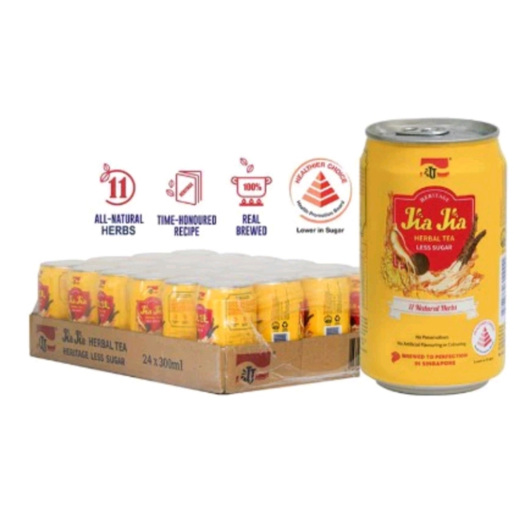 JIA JIA Heritage Herbal Tea Less Sugar (24's x 300ml) | Shopee Singapore