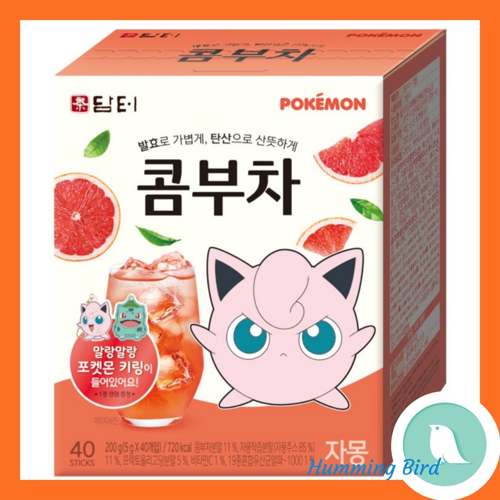 [Damtuh] Korean Healthy Pokemon Grapefruit Kombucha / Korean Kombucha ...