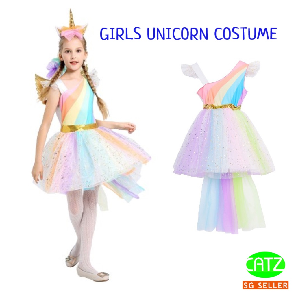 Unicorn Costume Girls Unicorn Dress Unicorn Princess Tutu Party Dress ...