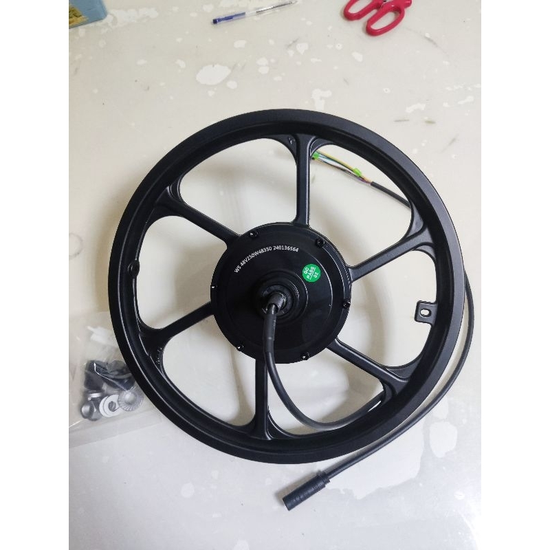 16inch motor 48v400w motor 16inch ebike motor | Shopee Singapore