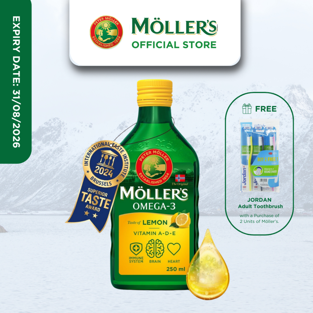 Moller’s ® | Omega 3 Cod Liver Oil | EPA, DHA, Vitamin A, D and E ...