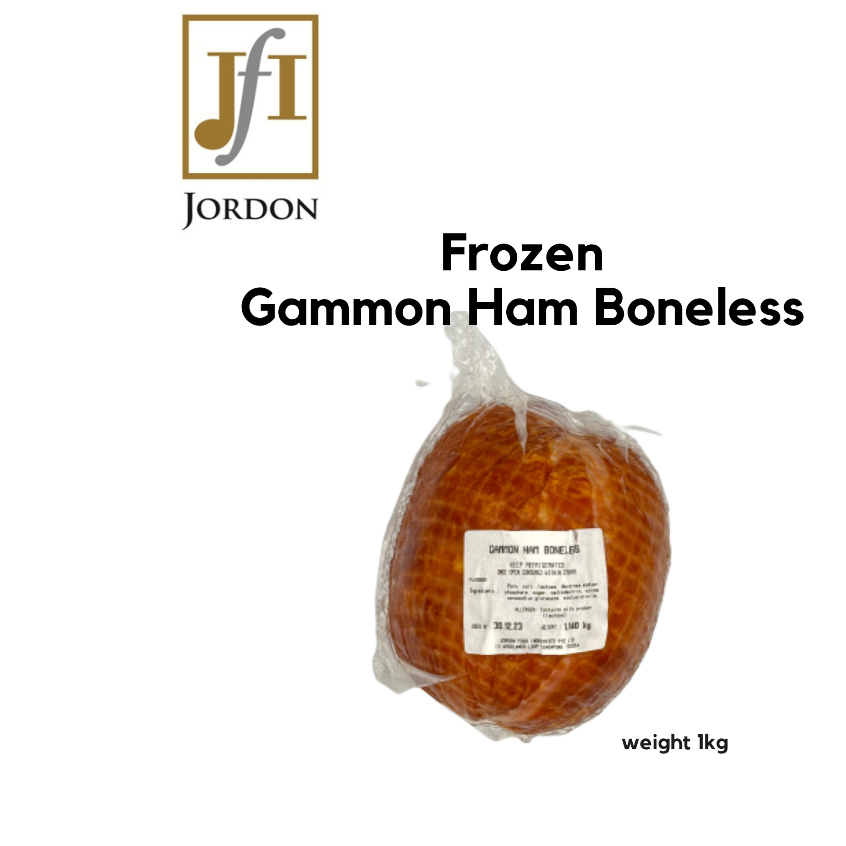 Frozen Local Cooked Gammon Ham Boneless 1kg | Shopee Singapore