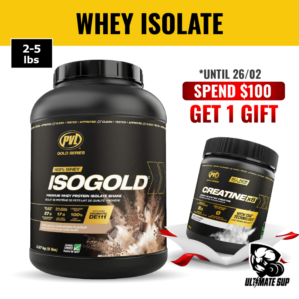 Pvl Gold Series Iso Gold 100 Whey Protein Isolate And Hydrolysate