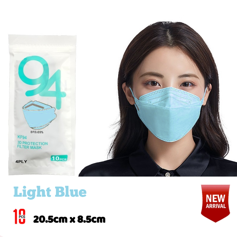 【Local Ready Stock】 KF94 Korea Mask | BFE ≥99% | 4 PLY | 3D Face Mask ...