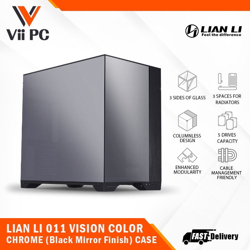 [NEW LAUNCH] LIAN LI 011 VISION COLOR CHROME (Black Mirror Finish ...