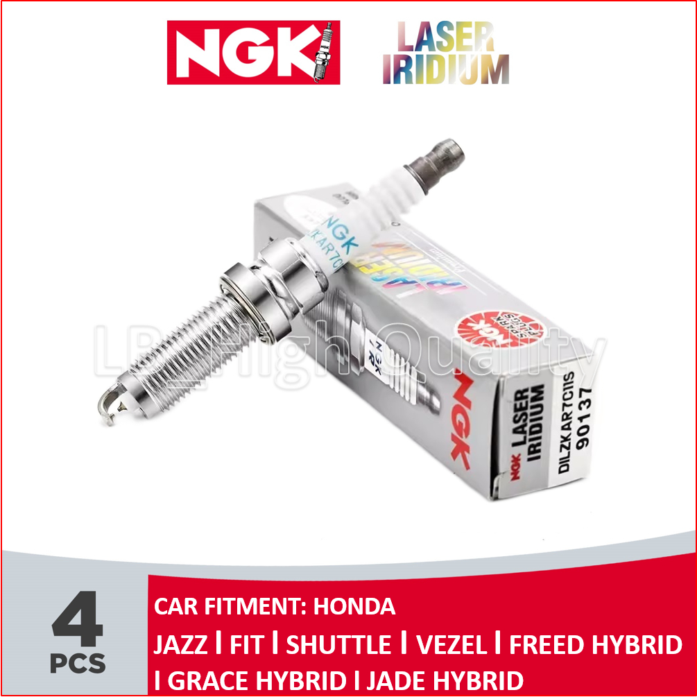 NGK Laser Iridium Spark Plug DILZKAR7C11S for Honda Vezel / Shuttle ...