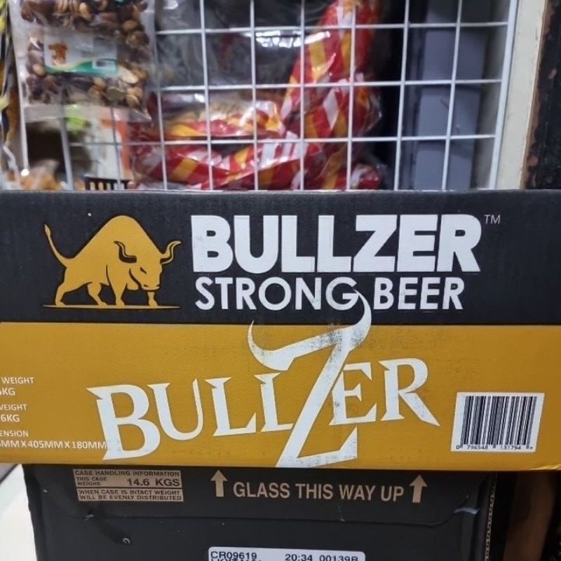 Bullzer (buzzer) premium X-strong Beer 9% 490ml | Shopee Singapore