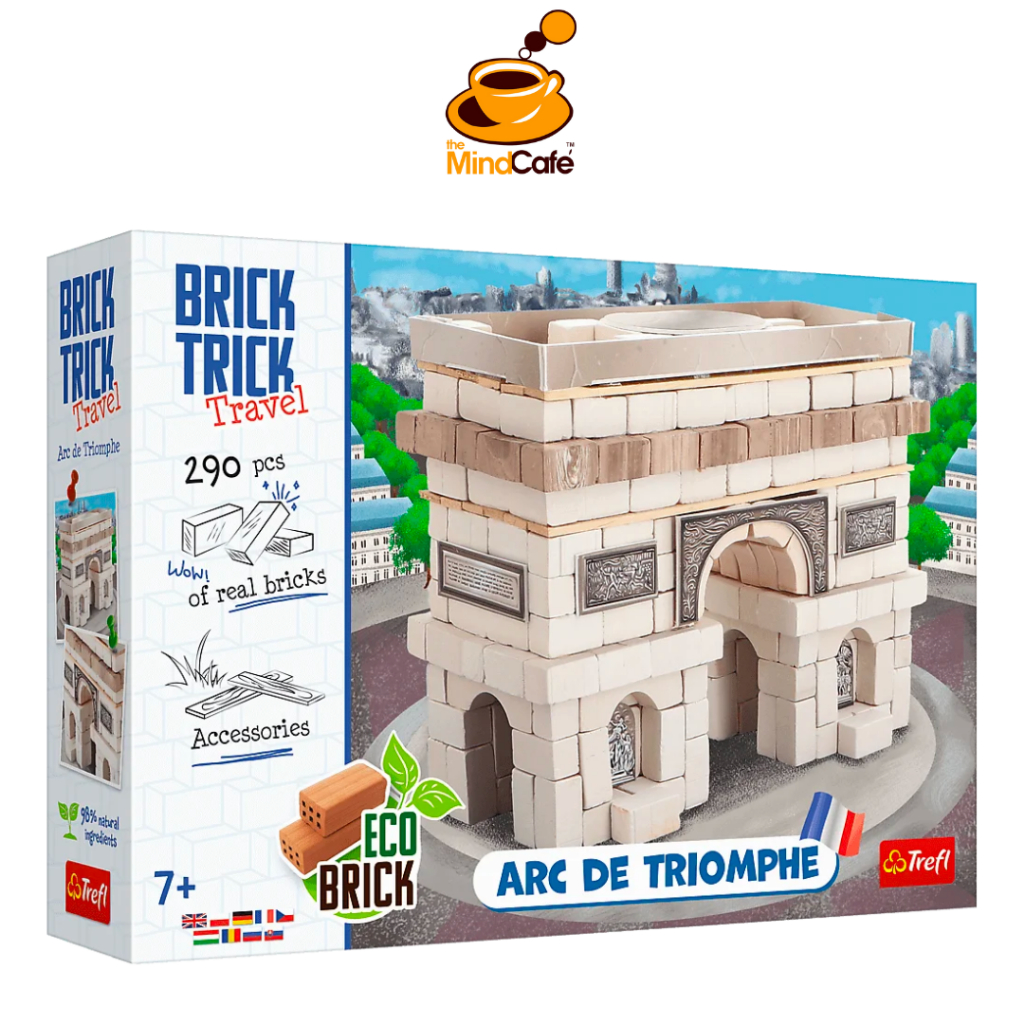 Trefl Brick Trick: Travel - Triumphal Arch Eco (61551) | Shopee Singapore
