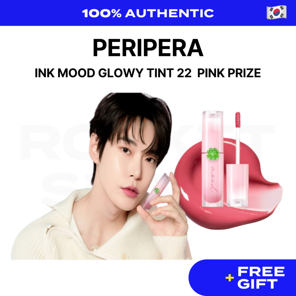 [PERIPERA] INK MOOD GLOWY TINT 22 PINK PRIZE (NCT DoYoung Pick ...