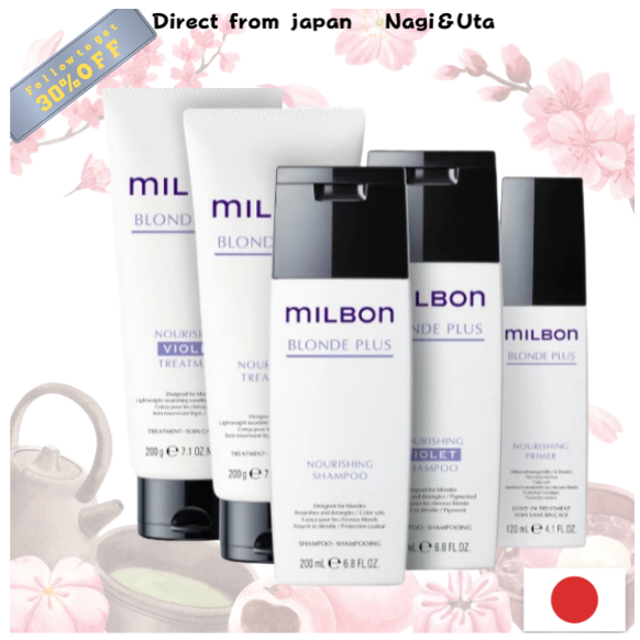 Milbon Shampoo Treatment smoothing,Restorative,Replenishing ,SCALP ...