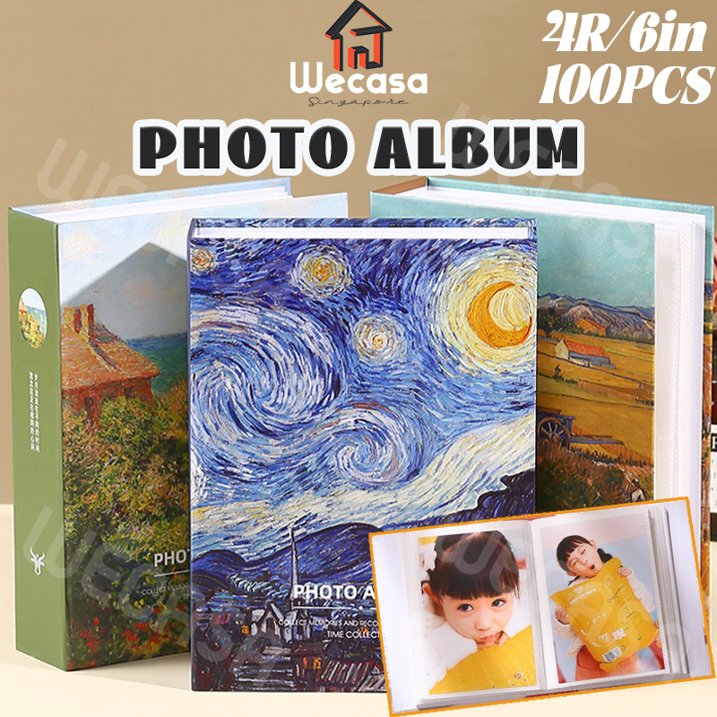 [SG] 4R/6In Album Photo Book Photo Strips Album 100PCS Photobooth Album ...