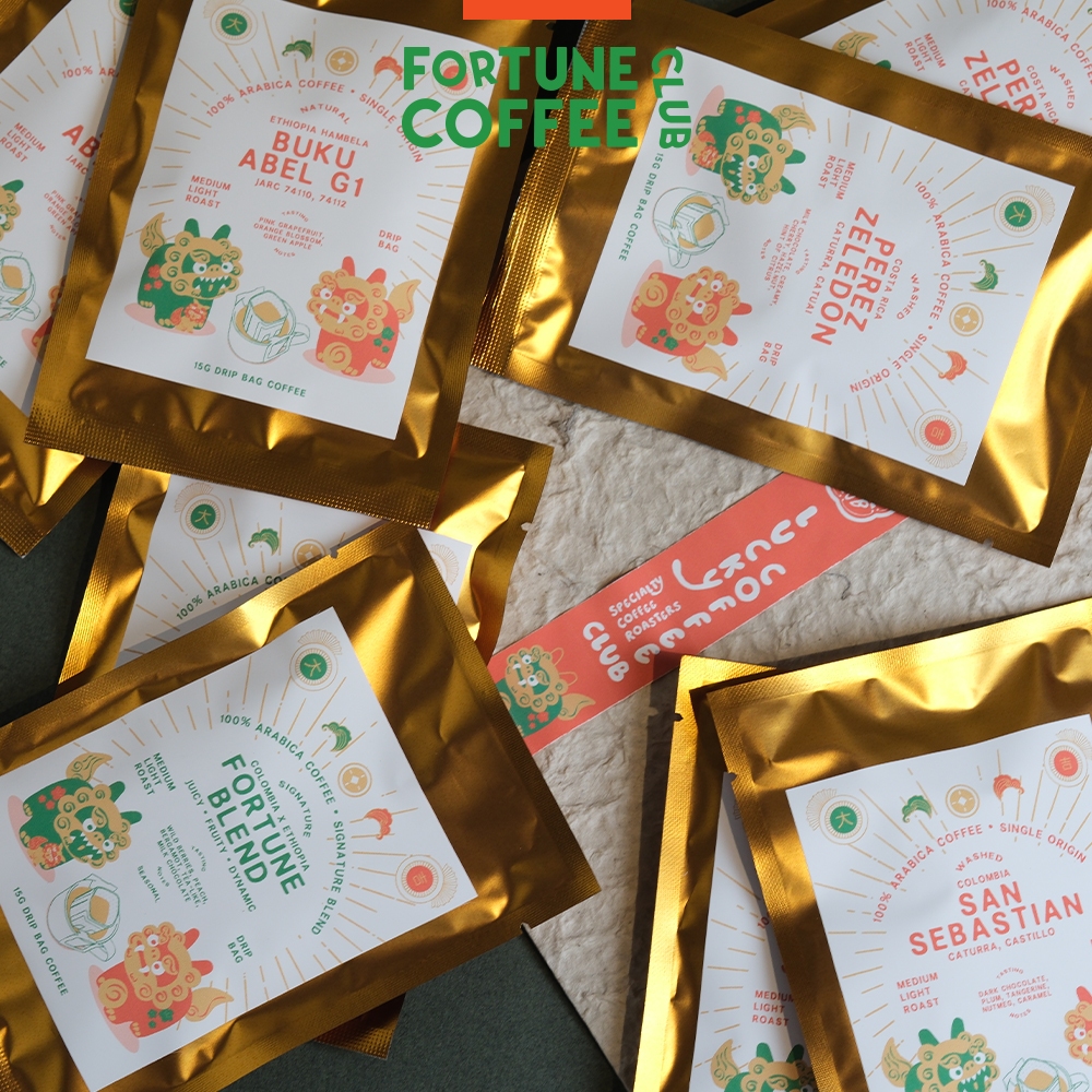 [Fortune Coffee Club] Assortment Collection | Luckiest Drip Coffee Bags ...
