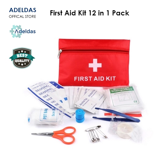 First Aid Kit 12 in 1 Pack | Shopee Singapore