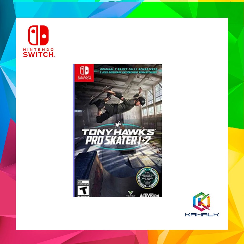 Nintendo Switch Tony Hawk's Pro Skater 1+2 (US) | Shopee Singapore