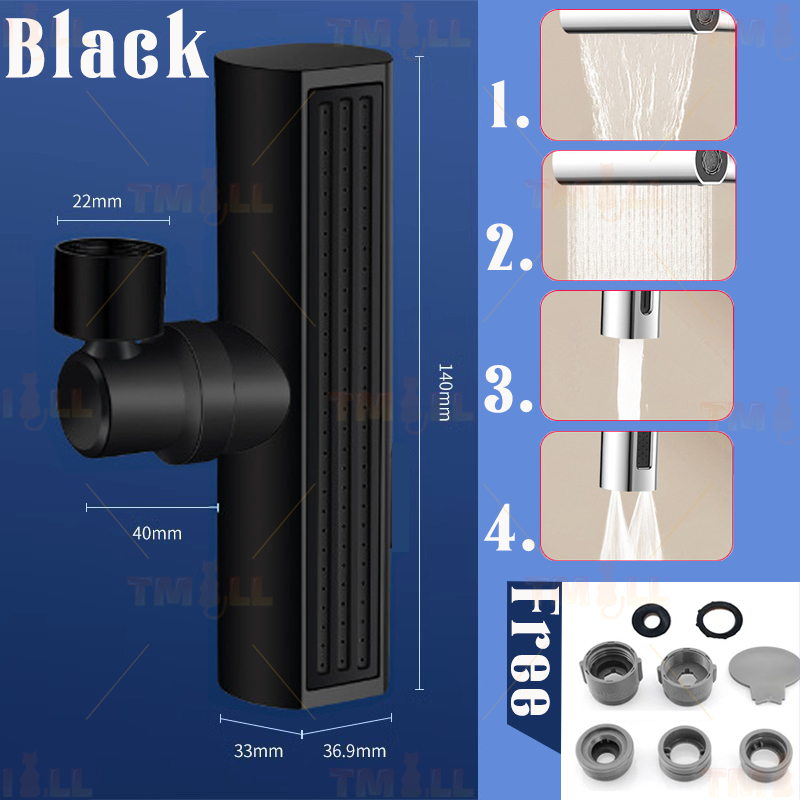 [ Sg Ready Stock] 360 Degree Swivel 3 Modes Anti Splash Water Saving