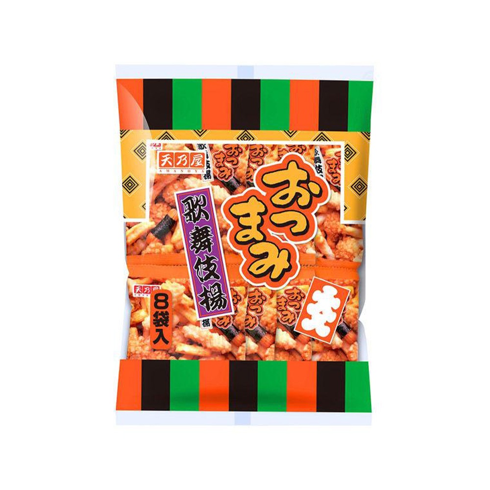[In stock] Amanoya Kabukiage Rice Crackers 5 Type Mix (8 packs ...