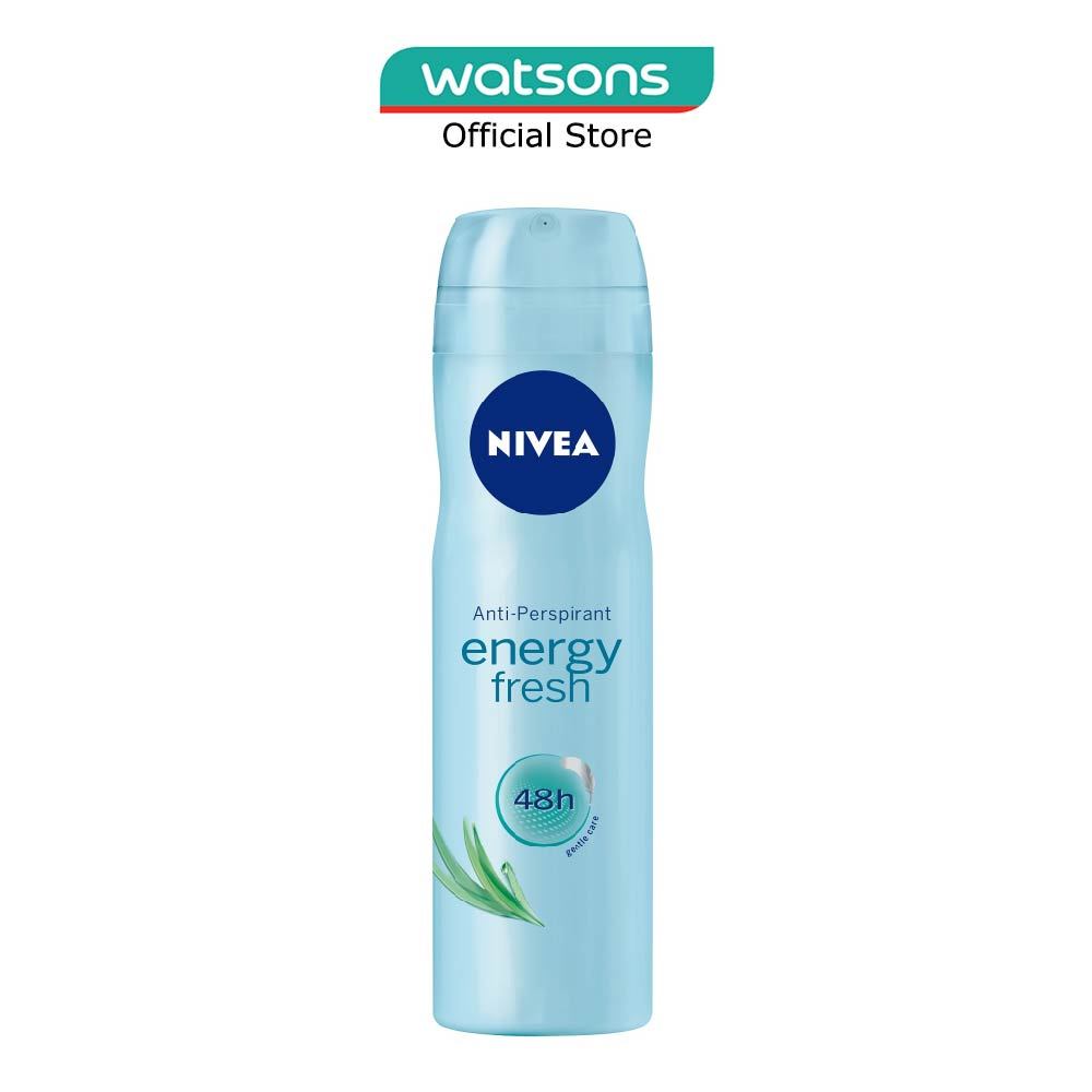 NIVEA Female Deodorant Energy Fresh Spray 150ml | Shopee Singapore