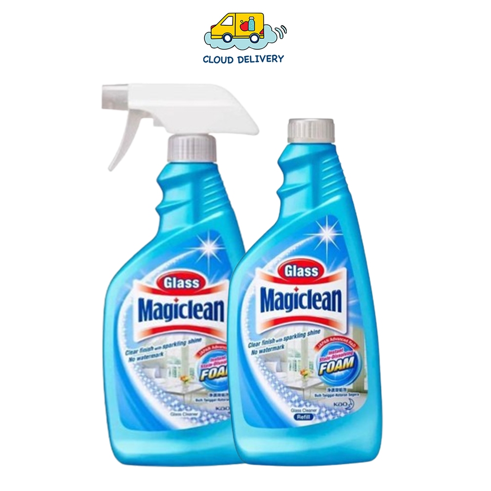 Magiclean Cleaner Trigger with Refill (2 x 500ml) - Glass (Fresh ...